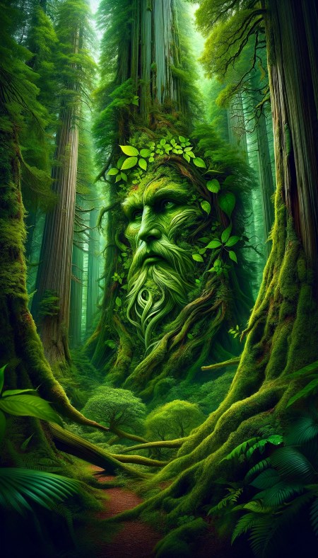 La Légende de l'Homme vert et la Forêt enchantée - Un Poème pour chaque ...