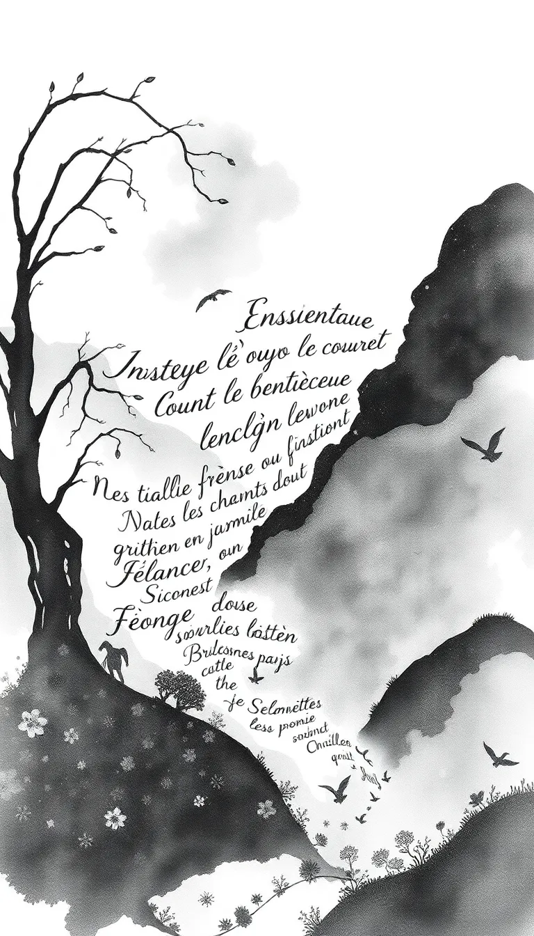 Poème sur le Français : Langue Mélodieuse - Un Poème pour chaque instant