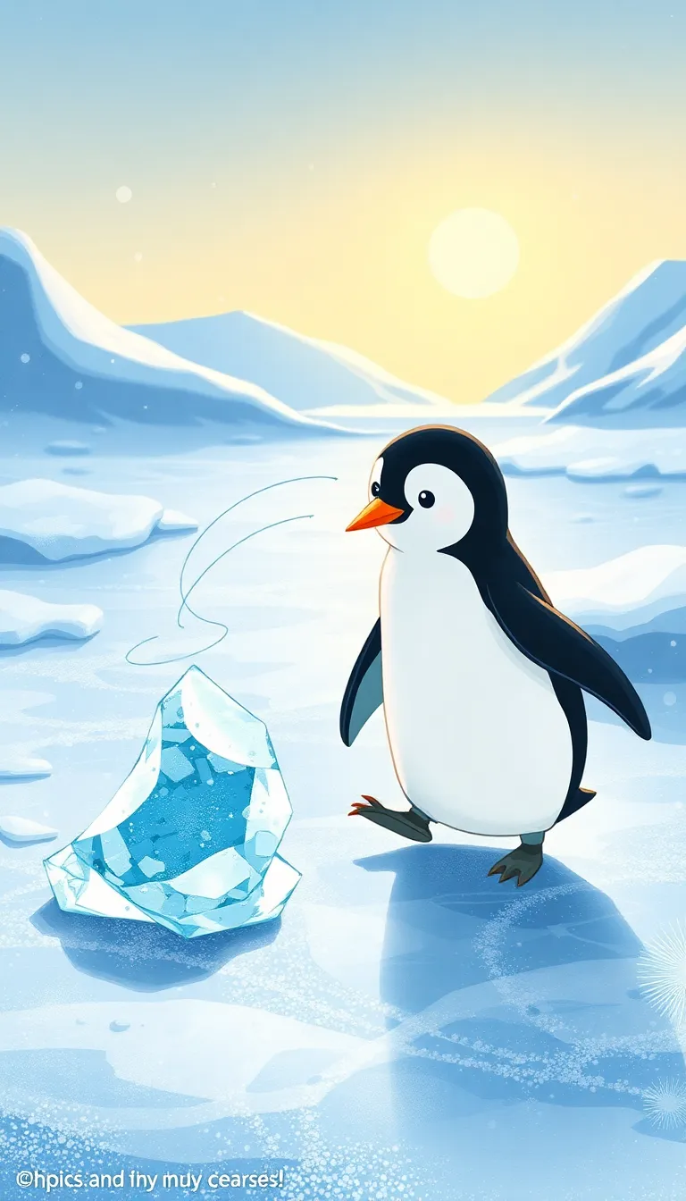 Pipo le Pingouin et le Glaceur Perdu - Un Poème pour chaque instant