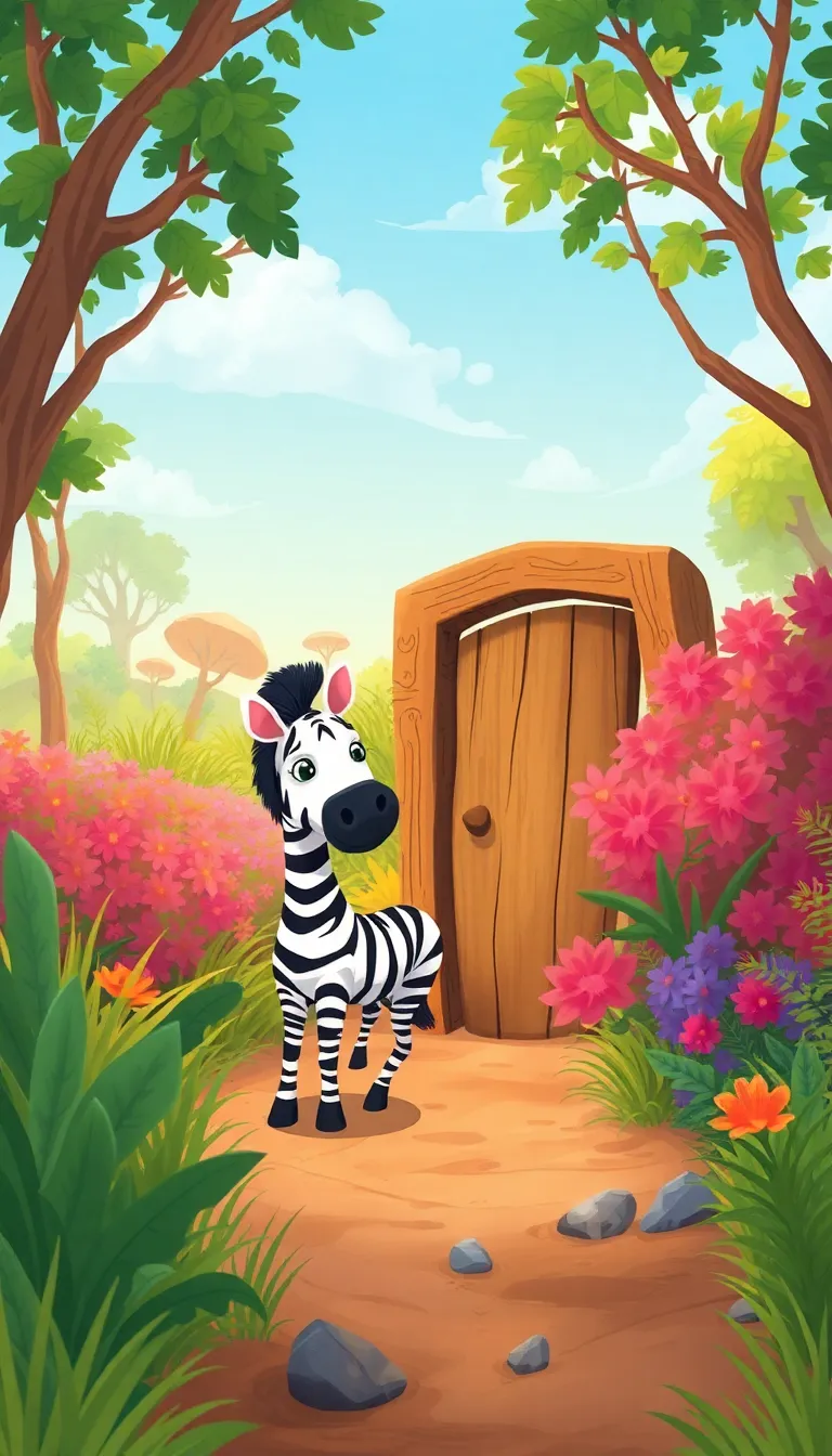 Zoé le Zèbre et le Jardin Magique - Un Poème pour chaque instant